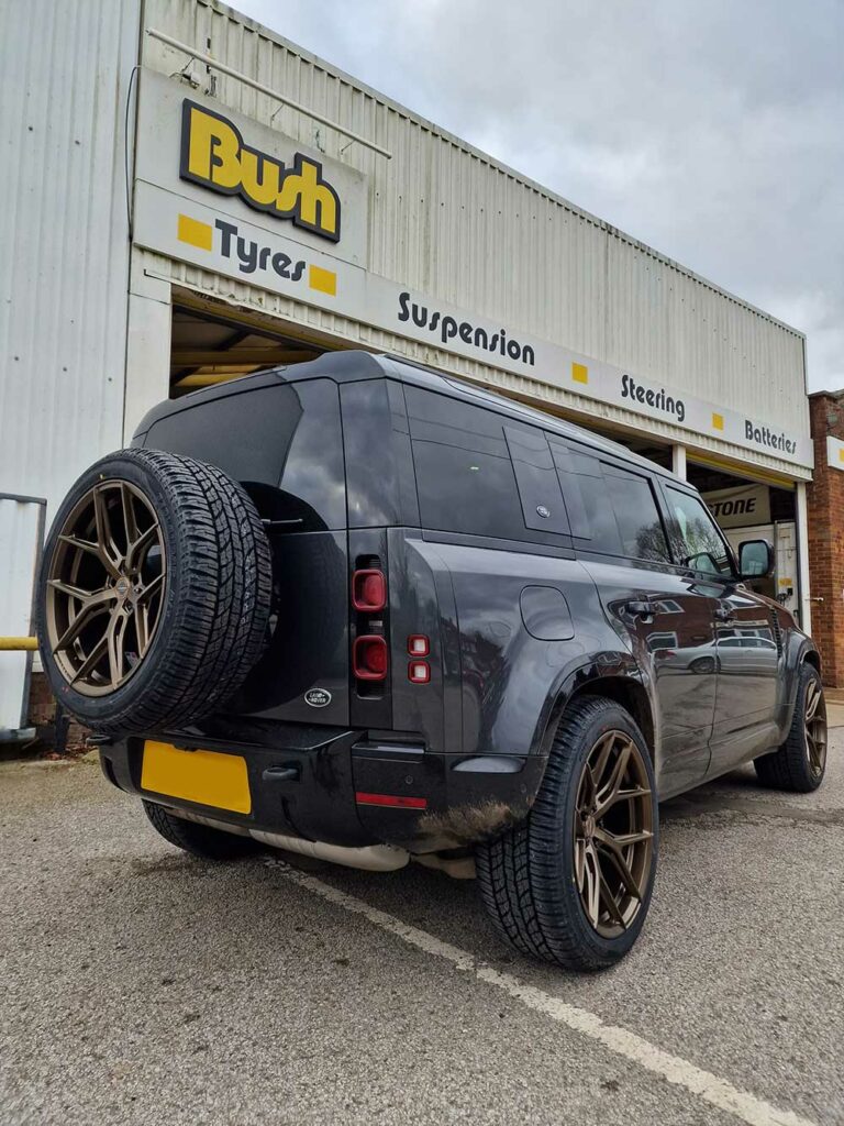 Yokohama All terrain Tyres and Vossen Wheels for 2023 Land Rover ...